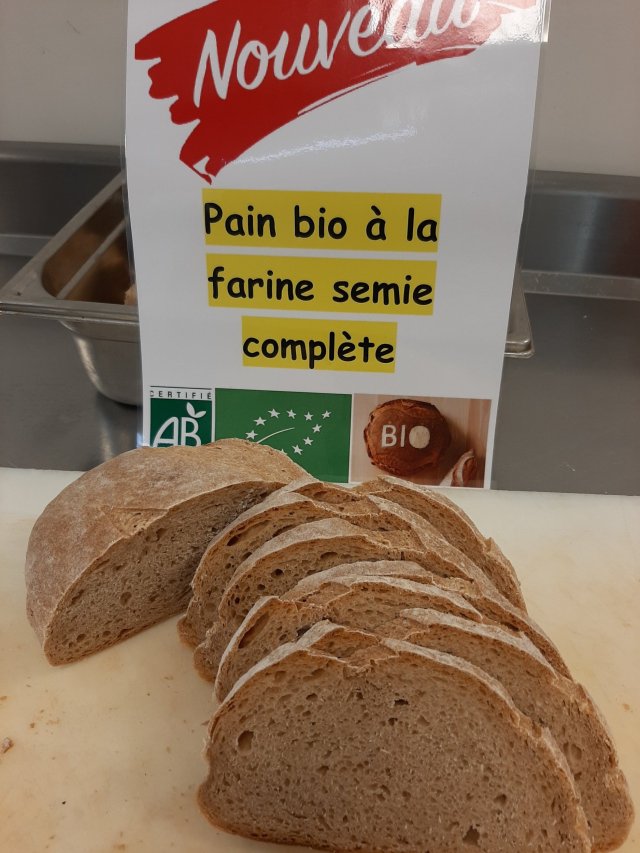 Arrivée du pain bio à la cantine ! - Collège Raymond Queneau